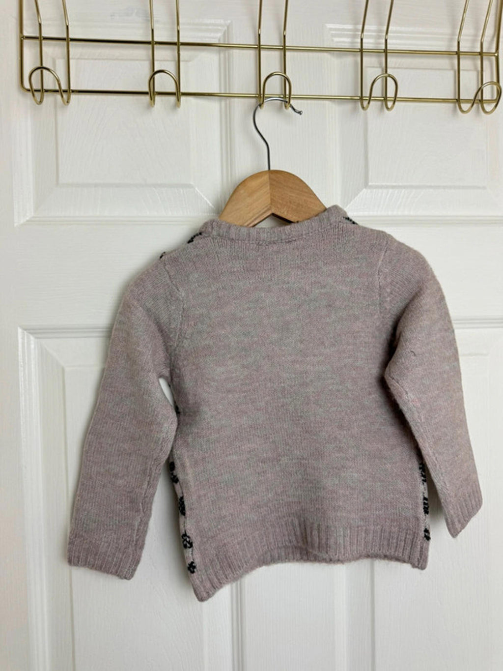 Palomino Kids Blush Pink & Black Diamond Knit Jumper – New Without Tag ...